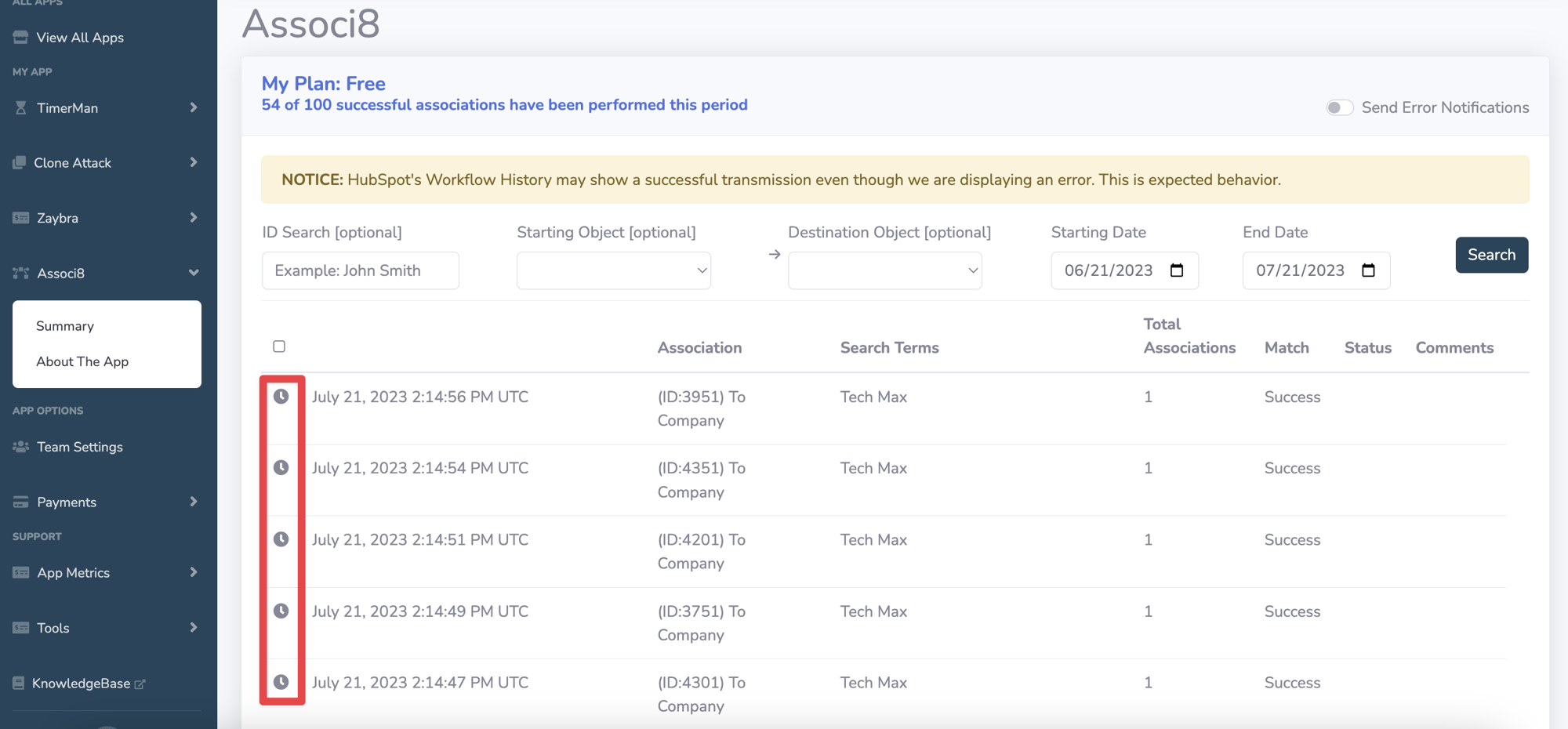 How to Bulk Unassociate Objects in HubSpot Using Associ8